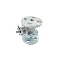 China 2-PC Stainless Steel CF8m SS316 304 Pn16 Flanged Ball Valve for Demanding Industries for sale