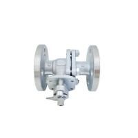 China 2-PC Stainless Steel CF8m SS316 304 Pn16 Flanged Ball Valve for Demanding Industries for sale