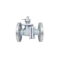 China 2-PC Stainless Steel CF8m SS316 304 Pn16 Flanged Ball Valve for Demanding Industries for sale
