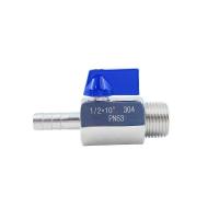 China Stainless Steel NPT Bsp Female to Male Pn63 Mini Ball Valve with Customization Option for sale