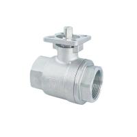 China Q11F Stainless Steel 304/316 Material Two-Piece Ball Valve for Water Media in High Demand for sale