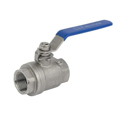 China Floating Ball Valve DN8-DN100 Pn16 Bsp Stainless Steel 1PC 2PC 3PC Female Thread for sale