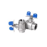 China 1/4-1 Inch Stainless Steel 304 1000wog 2PC Female Thread Ball Valve for High Pressure for sale
