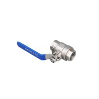 China Female Threaded Ball Valve 1000wog Full Port Stainless Steel 2PC Connection Form Thread for sale