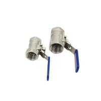 China Top- Wcb Cast Stainless Steel Female Thread 1PC Ball Valve with Lock Model NO. Q11F-16P for sale
