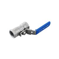 China Top- Wcb Cast Stainless Steel Female Thread 1PC Ball Valve with Lock Model NO. Q11F-16P for sale
