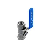 China Top- Wcb Cast Stainless Steel Female Thread 1PC Ball Valve with Lock Model NO. Q11F-16P for sale
