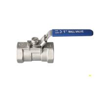 China Top- Wcb Cast Stainless Steel Female Thread 1PC Ball Valve with Lock Model NO. Q11F-16P for sale