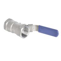 China Top- Wcb Cast Stainless Steel Female Thread 1PC Ball Valve with Lock Model NO. Q11F-16P for sale
