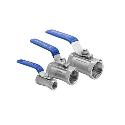 China Threaded Stainless Steel Industrial 1PC/2PC/3PC Ball Valve with ISO 9001 Standard for sale