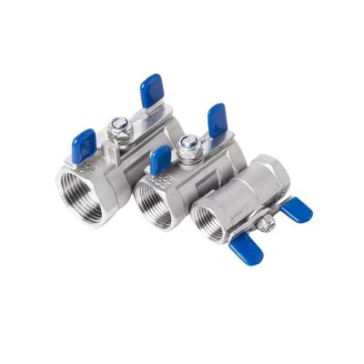 China Customized Support Stainless Steel Butterfly Type Ball Valve with Investment Casting for sale