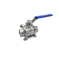 China Stainless Steel 304 High Pressure Full Port Socket Weld 3PC Ball Valve at Pn1.6-6.4MPa for sale