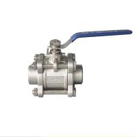 China Stainless Steel 304 High Pressure Full Port Socket Weld 3PC Ball Valve at Pn1.6-6.4MPa for sale