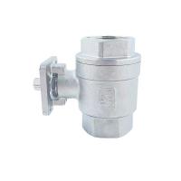 China 1000wog SS304 316 Stainless Steel NPT Bsp Thread Two Piece Ball Valve for Industrial for sale