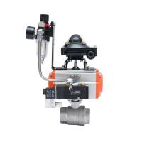 China Industrial Pneumatic 304 Stainless Steel 2PC Ball Valve with 30-Day Refund Policy for sale