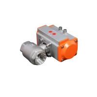 China Industrial Pneumatic 304 Stainless Steel 2PC Ball Valve with 30-Day Refund Policy for sale