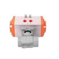 China Industrial Pneumatic 304 Stainless Steel 2PC Ball Valve with 30-Day Refund Policy for sale