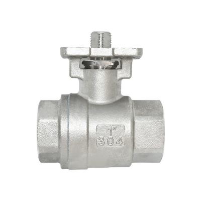 China Manual Driving Mode High Platform Ball Valve made of Stainless Steel 304 for Industrial for sale