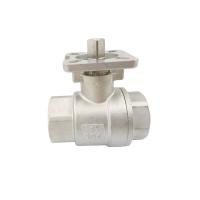 China Manual Driving Mode High Platform Ball Valve made of Stainless Steel 304 for Industrial for sale