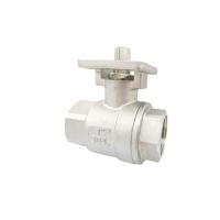 China Manual Driving Mode High Platform Ball Valve made of Stainless Steel 304 for Industrial for sale