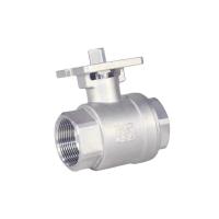 China DN8-DN100 Stainless Steel 304/316 2PC Thread End Ball Valve Pn16 with High Platform for sale