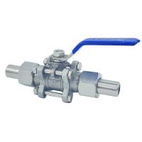 China DN8-DN100 Manufacturers Stainless Steel Three-Piece Ball Valve Live Then Surfacing for sale