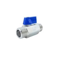 China Aluminum Handle Stainless Steel Mini Ball Valve with NPT/BSPP/BSPT Thread ISO9001 Standard for sale