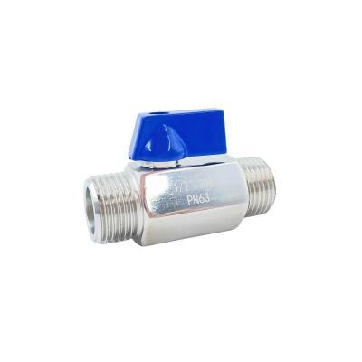 China 1000psi Stainless Steel Mini Ball Valve with NPT/BSPP/BSPT Thread Customized Support OEM for sale