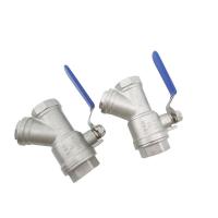 China 0.223kg Package Gross Weight Y Type Strainer Stainless Steel Ball Valve for Products for sale