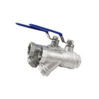 China 0.223kg Package Gross Weight Y Type Strainer Stainless Steel Ball Valve for Products for sale