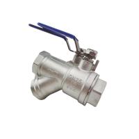 China 0.223kg Package Gross Weight Y Type Strainer Stainless Steel Ball Valve for Products for sale