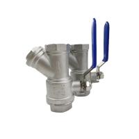 China 0.223kg Package Gross Weight Y Type Strainer Stainless Steel Ball Valve for Products for sale