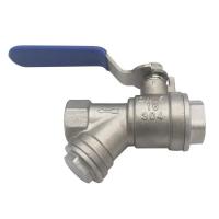 China 0.223kg Package Gross Weight Y Type Strainer Stainless Steel Ball Valve for Products for sale