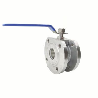 China Stainless Steel Ultra-Thin Type Wafer Ball Valve Q71f Customized for Your Requirements for sale