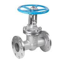 China 304 316 Stainless Steel Flanged Gate Valve Z41W-16p For High Temperature Steam Marine for sale