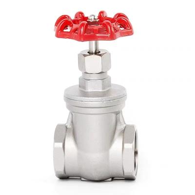 China Non Rising Stainless Steel NPT/BSPT/BSPP Water Gate Valve for Normal Temperature for sale