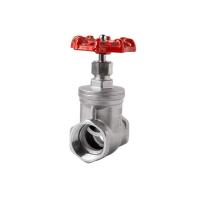China Water Oil Flow Gate Valve with BSPP End Connection and Sturdy Stainless Steel Design for sale