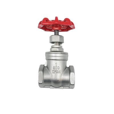 China Stainless Steel Gate Valve with NPT Threaded End and Package Gross Weight of 0.200kg for sale