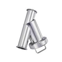 China 0.700kg Package Gross Weight Sanitary Grade Y Filter with Mirror Polish and Working Temp C for sale