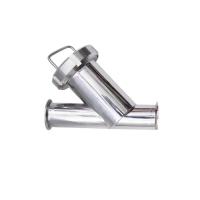China GL91F Sanitary Stainless Steel 304/316L Pipe Line Filter Model NO. GL91F Currency US for sale