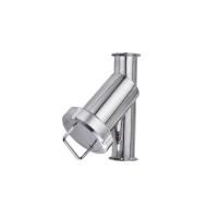 China Filter Function Stainless Steel 304/316L Hygienic Sanitary Welded End Connections for sale