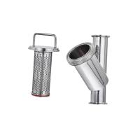 China Sanitary Beer Brewing Equipment Y-Type Filter with Min. Order of 1 Piece SS304/316L for sale