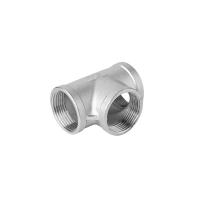 China Male Connection Stainless Steel Thread Tee for Pipe Line DIN2999 Certified for sale