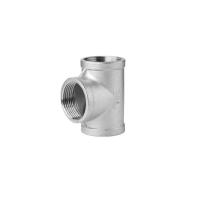 China Hexagon Head Code Stainless Steel Equal Tee for Industrial Pipe Fittings Applications for sale