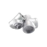 China Stainless Steel Hygienic Tee Pipe Fittings Casting with Competitive Model NO. Tee for sale