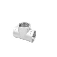 China BS Standard Stainless Steel Fittings Crosshead Equal Diameter Tee for Chemical Piping for sale