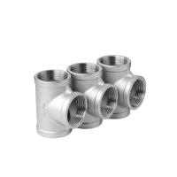 China Equal DN8-DN100 Stainless Steel Tee for Pipe Fittings and Connections for sale
