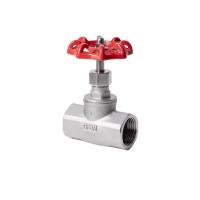 China Stainless Steel 304/316 Bsp Thread Globe Valve for Chemical and Petrochemical Industry for sale