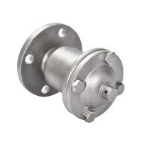 China 304/316 Stainless Steel Flange Exhaust Valve with Quick Automatic Exhaust for sale