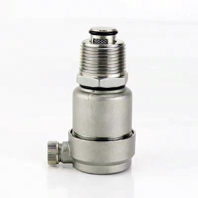 China Stainless Steel 304 NPT Bsp Thread Exhaust Air Vent Valve with Manual Driving Mode for sale